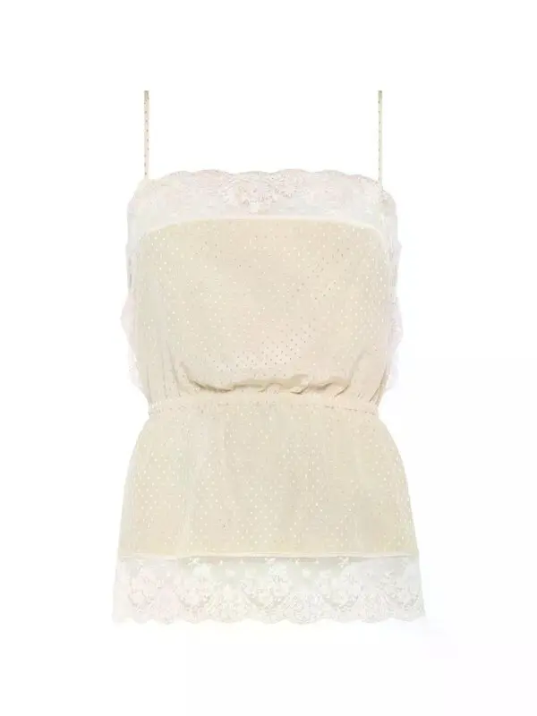 ERES Pureté Lace-trim Camisole