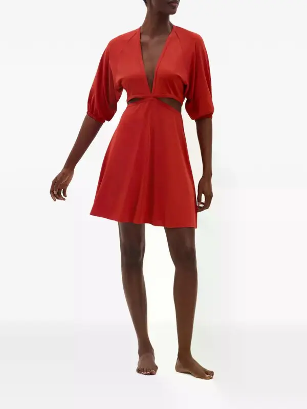 ERES Esmée Cut-out A-line Mini Dress