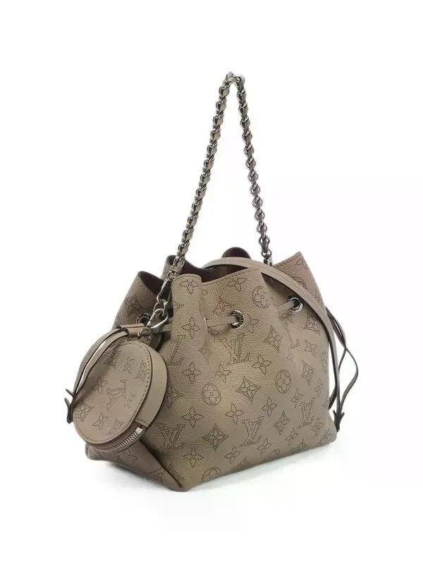 LOUIS VUITTON Bella Monogram Mahina Leather Bucket Bag