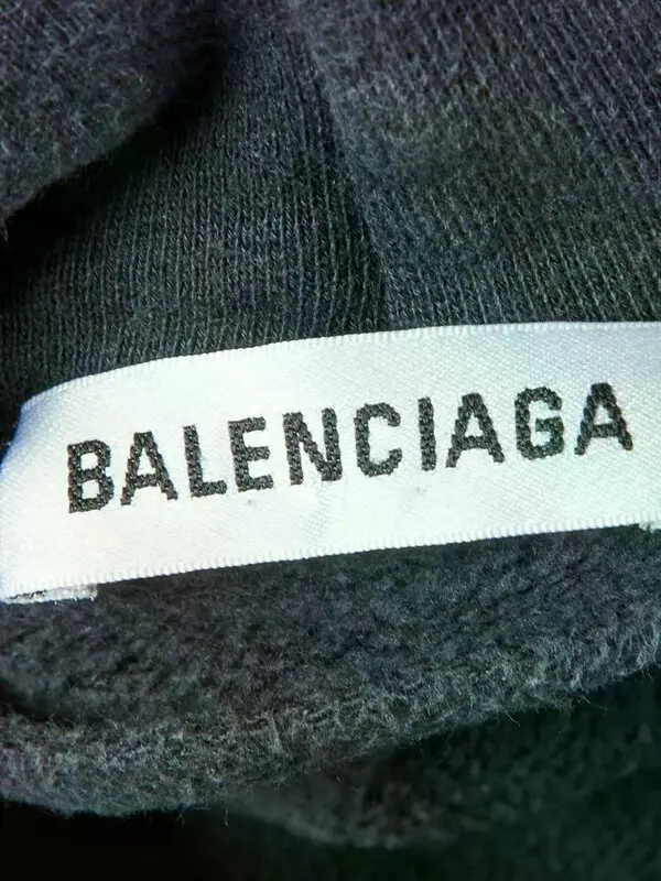 Balenciaga Pouch-pocket Hoodie - Grey