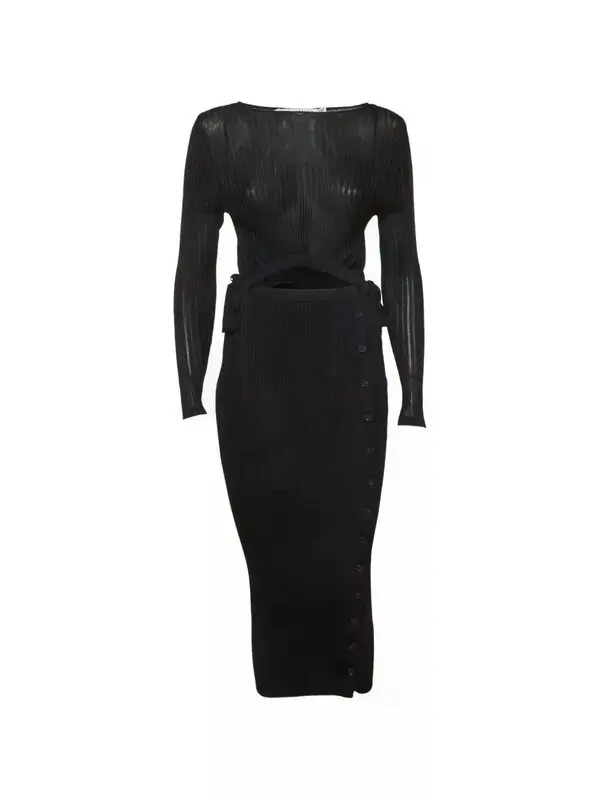 SELF-PORTRAIT 2020 Cut-out Midi Dress