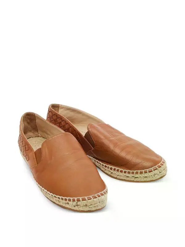 Bottega Veneta Intrecciato Slip-on Sneakers - Brown