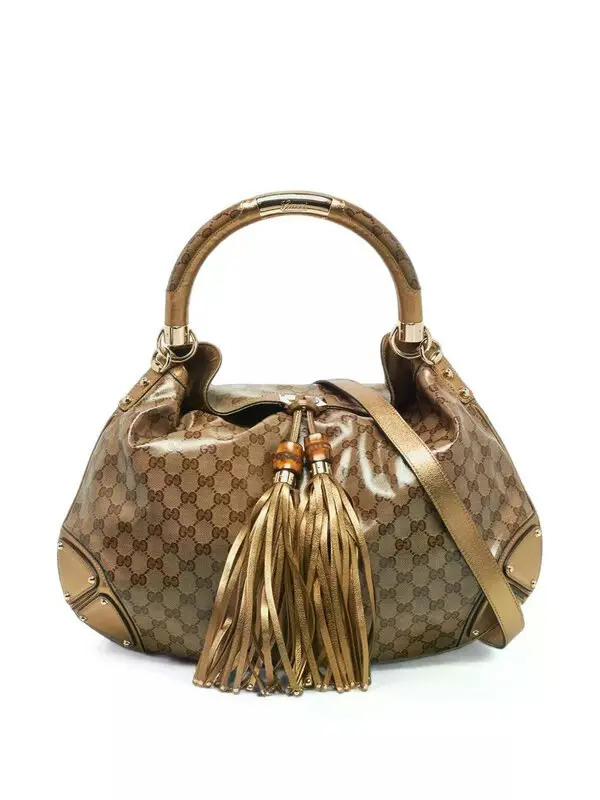 Gucci Large Babouska Indy Shoulder Bag - Neutrals