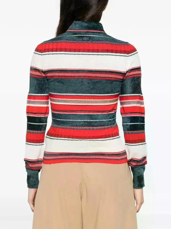 Lacoste Striped Polo Sweater