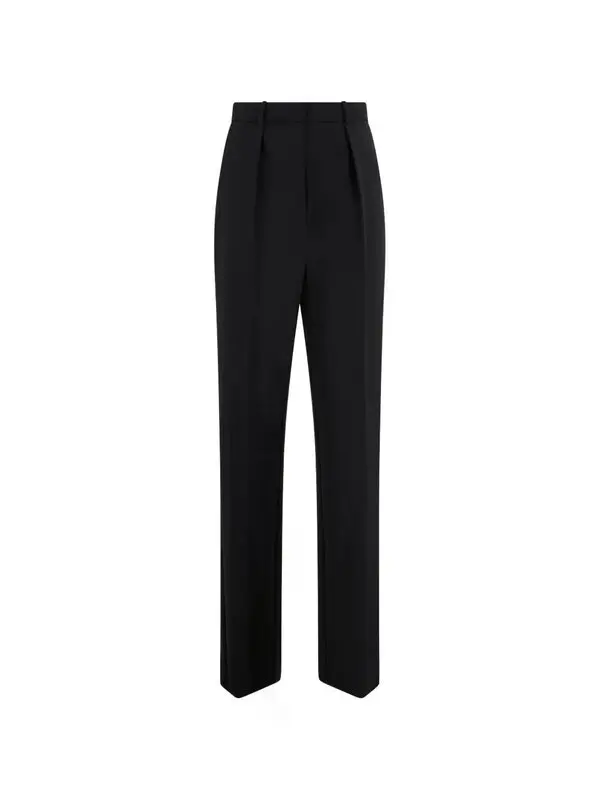 Elisabetta Franchi Pleated Flap-pocket Trousers
