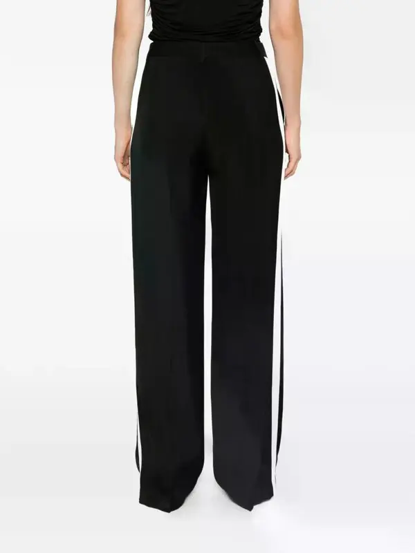 BABYLONE PARIS Side-stripe Wide-leg Trousers