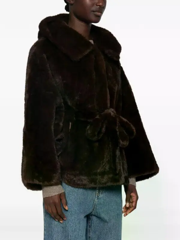 PAPER LACE Faux-fur Coat