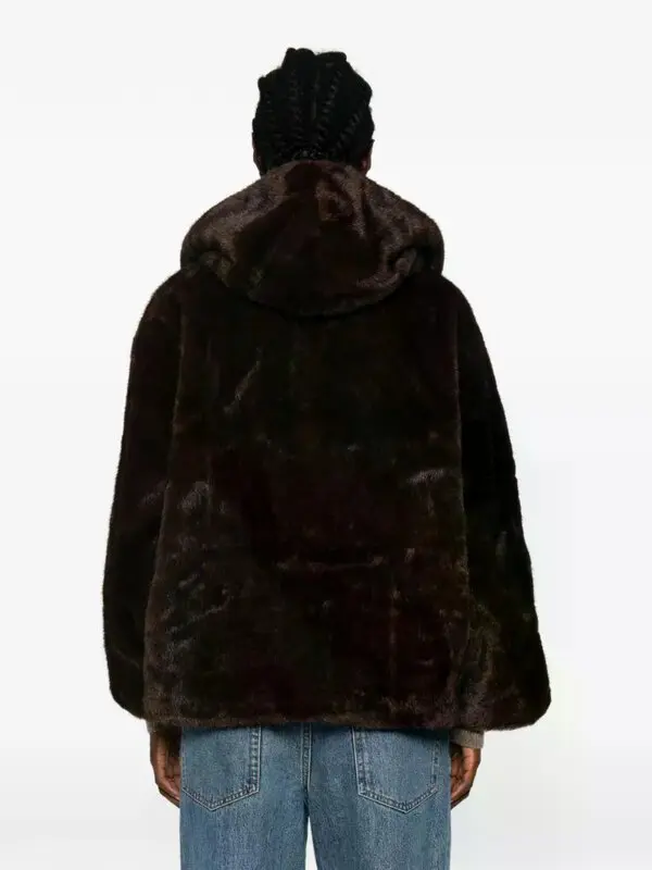 PAPER LACE Faux-fur Coat