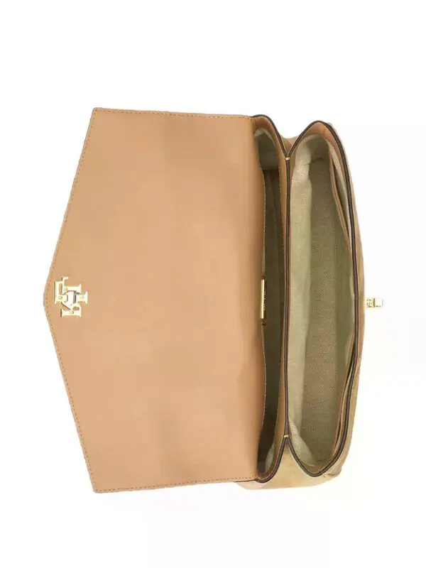 Ralph Lauren Small Farrah Suede Tote Bag
