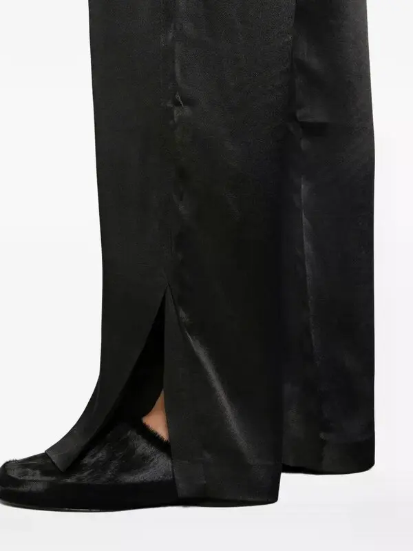 LISA YANG Satin-finish Trousers
