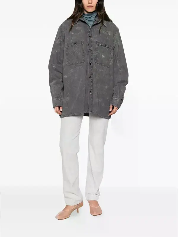 MAISON MARGIELA Distressed Denim Jacket