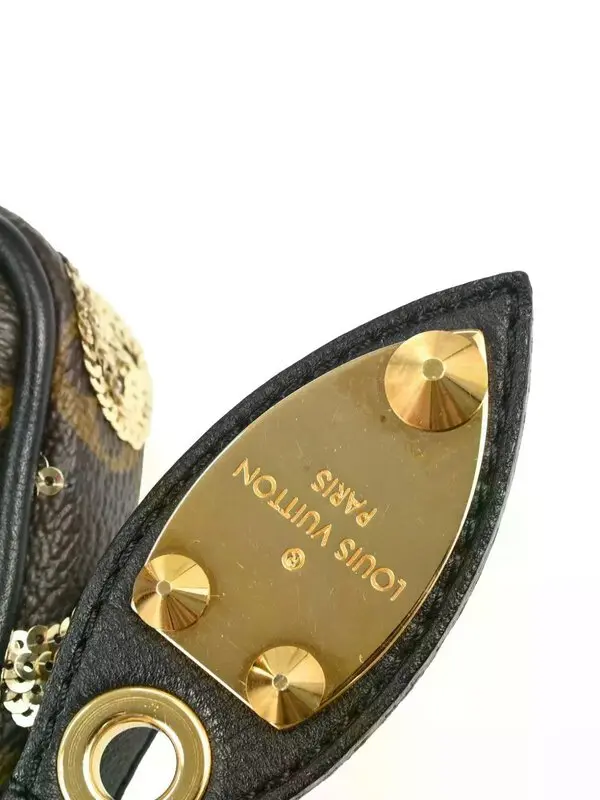 LOUIS VUITTON Mini Eclipse-pattern Sequin-embellished Shoulder Bag