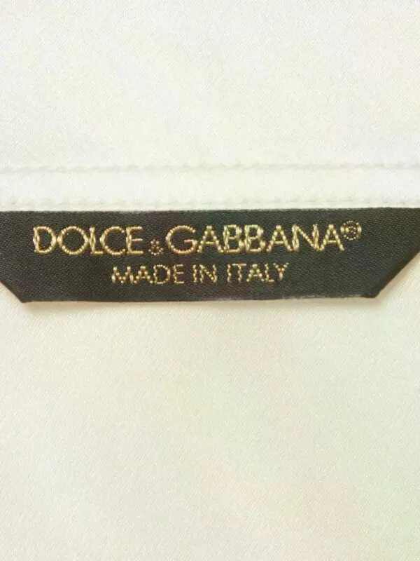 Dolce & Gabbana Silk Long-sleeve Shirt
