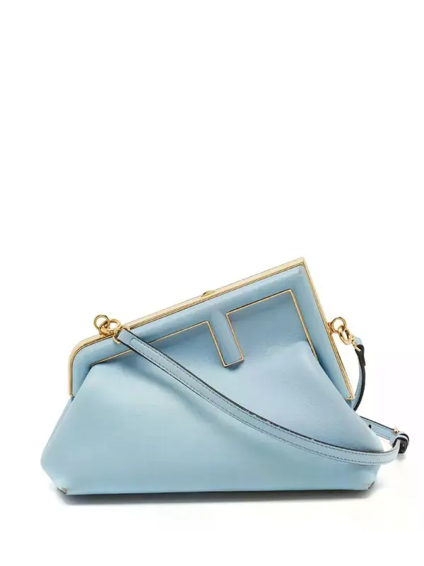 Fendi 2022 Small First Shoulder Bag - Blue
