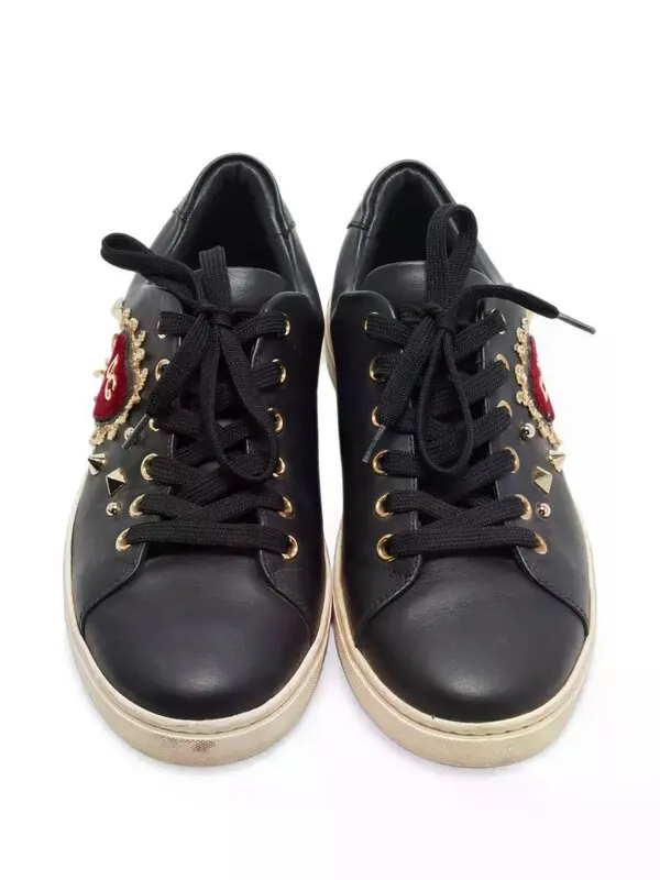 Dolce & Gabbana Dg Heart Studded Sneakers
