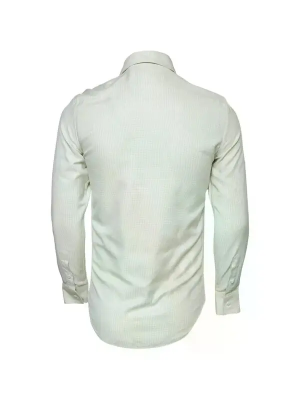 Emporio Armani Textured Cotton Shirt