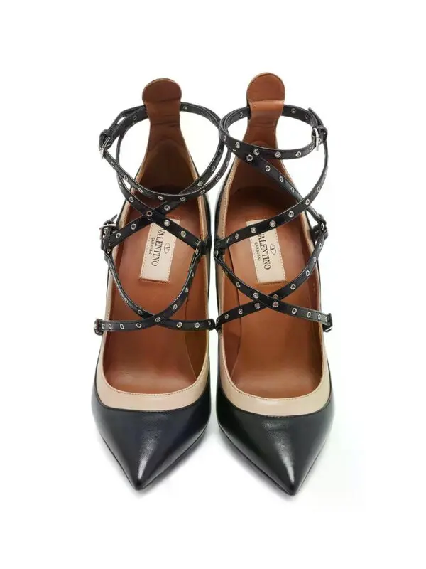 Valentino Garavani Love Latch Ankle-wrap Pumps