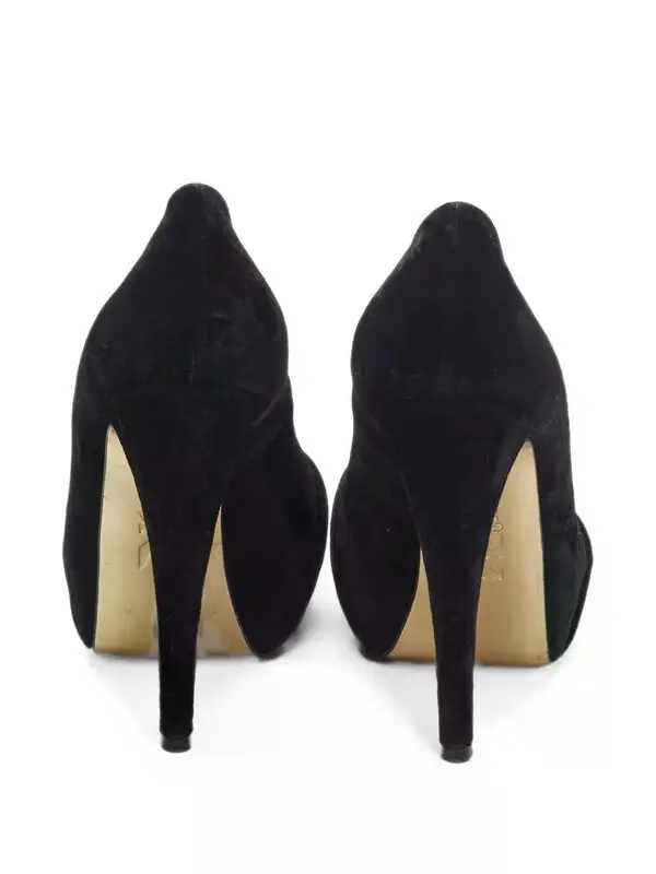 GINA Claire Ruched Heeled Pumps