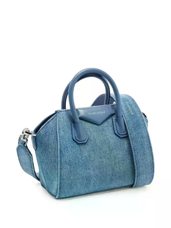 Givenchy Mini Antigona Leather-trim Tote Bag