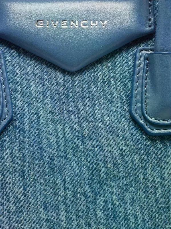 Givenchy Mini Antigona Leather-trim Tote Bag