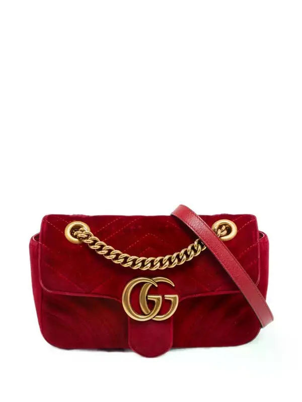 Gucci Mini Gg Marmont Shoulder Bag