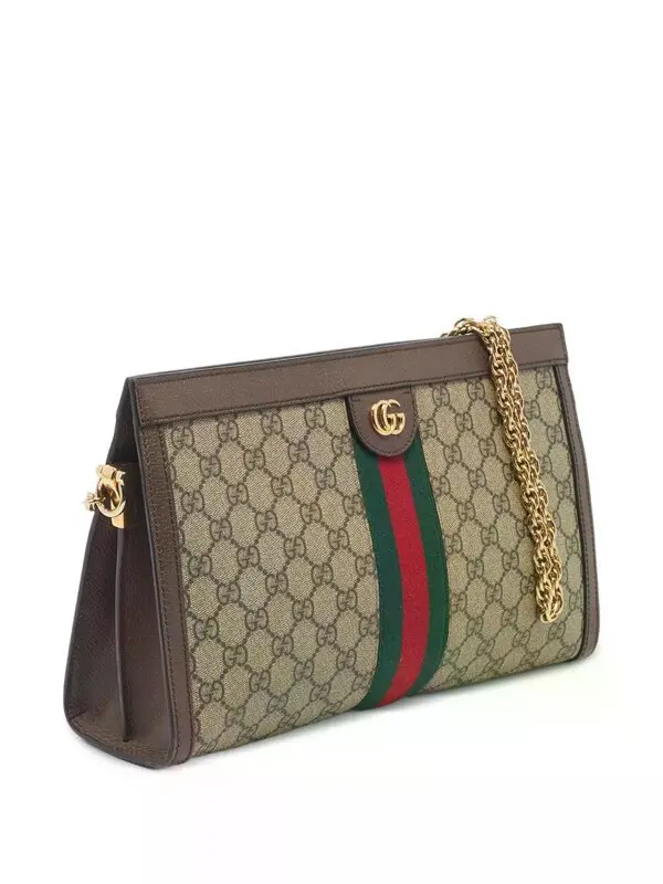 Gucci Medium Ophidia Gg Supreme Shoulder Bag - Neutrals