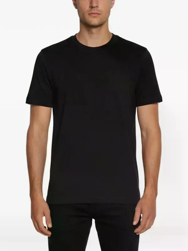 Emporio Armani Logo-embroidered T-shirt