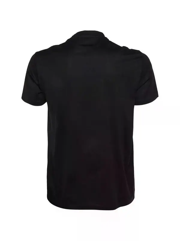 Emporio Armani Logo-embroidered T-shirt