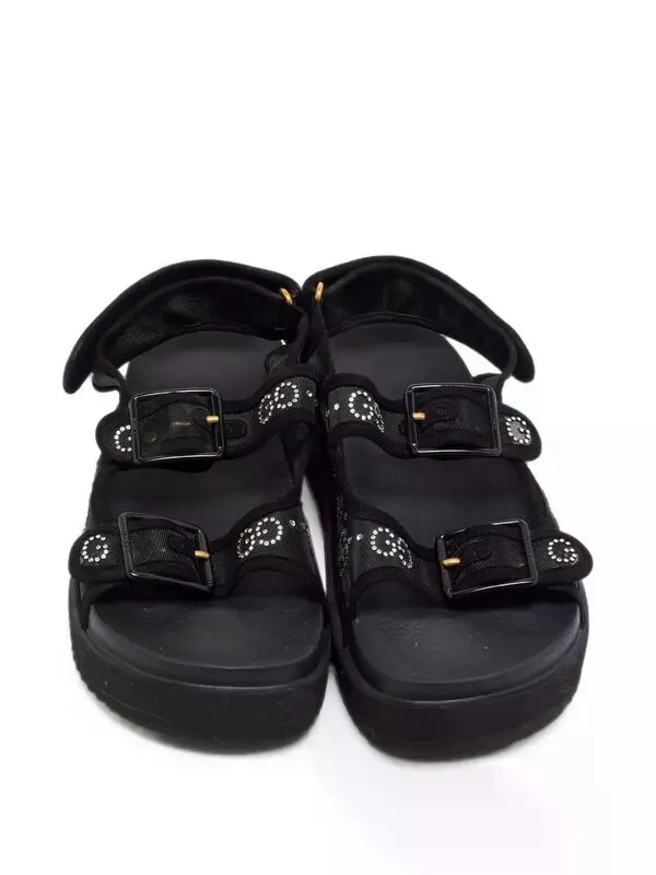 Gucci Crystal-embellished Flat Sandals