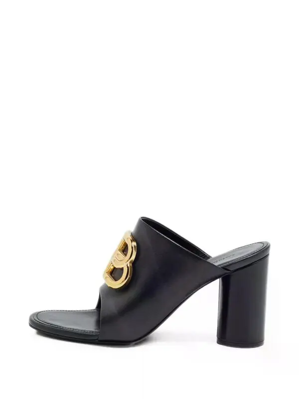 Balenciaga Oval Bb Heeled Sandals