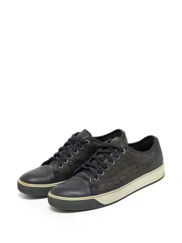 LANVIN Leather Low-top Sneakers
