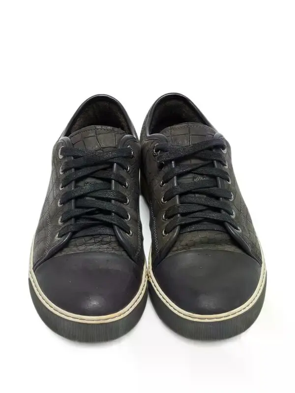 LANVIN Leather Low-top Sneakers