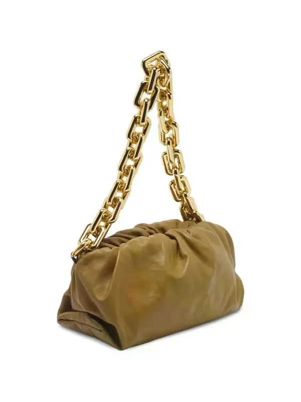 Bottega Veneta The Chain Pouch Shoulder Bag - Brown