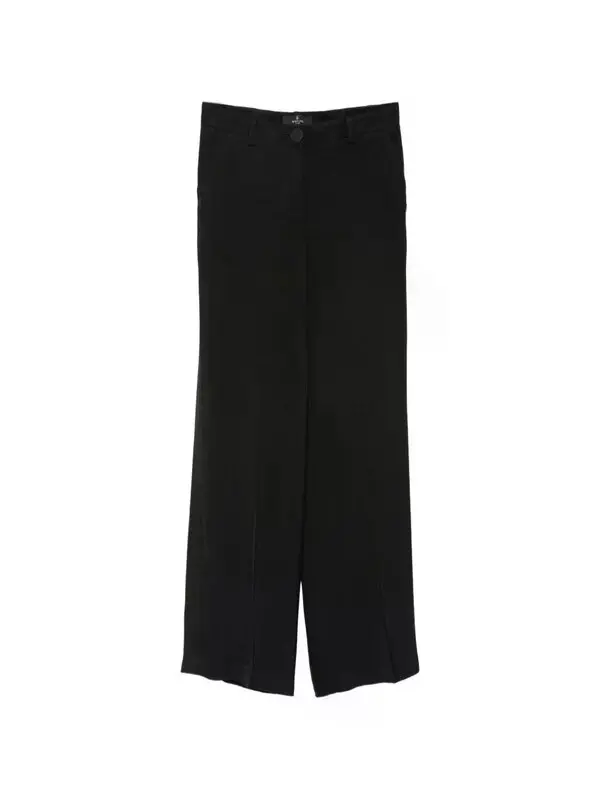 BABYLONE PARIS Logo-plaque Wide-leg Trousers