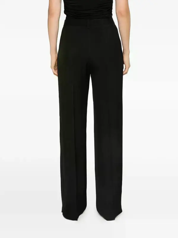 BABYLONE PARIS Logo-plaque Wide-leg Trousers