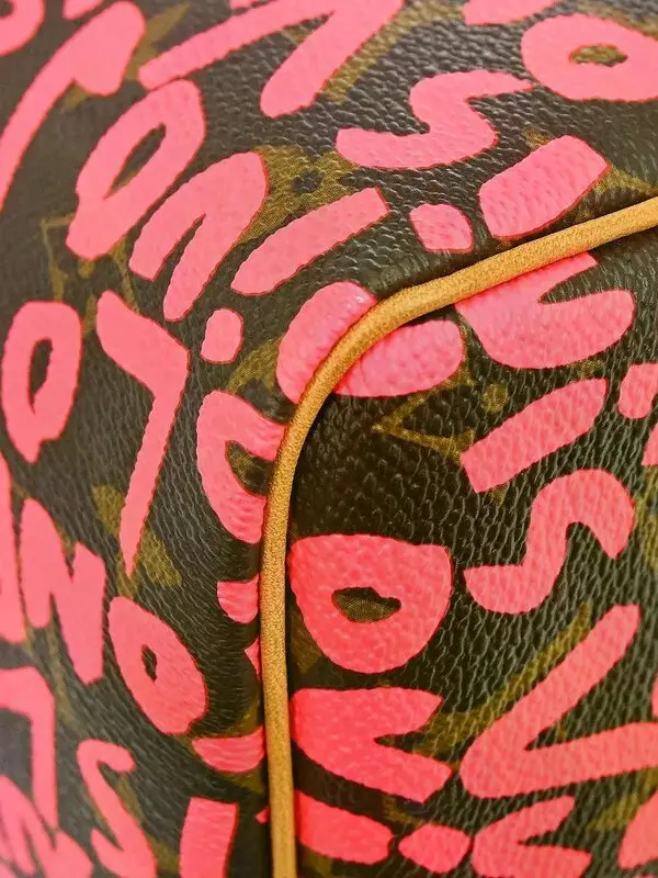 LOUIS VUITTON 2008 Monogram Graffiti Speedy Tote Bag