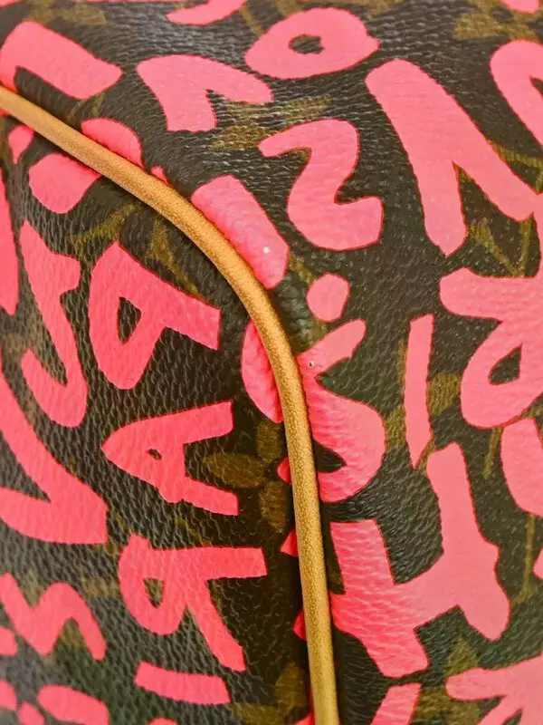 LOUIS VUITTON 2008 Monogram Graffiti Speedy Tote Bag