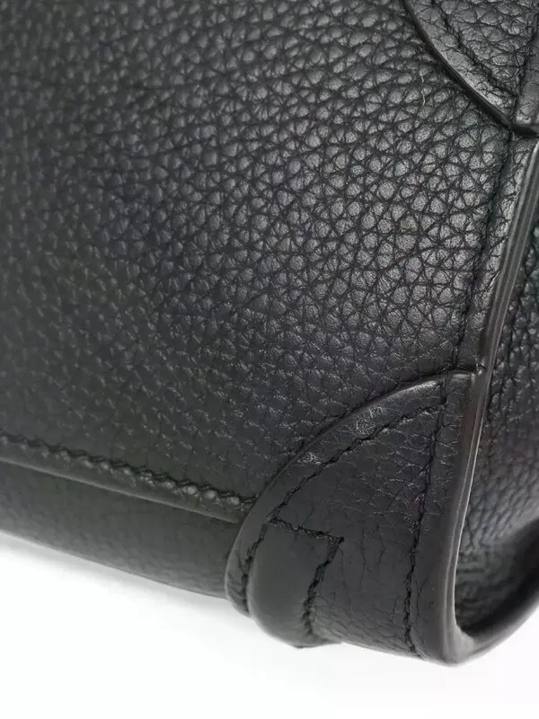 Celine Nano Luggage Leather Tote Bag