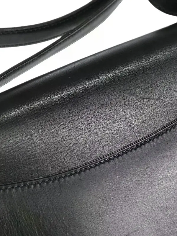 Hermès Constance Leather Shoulder Bag - Black