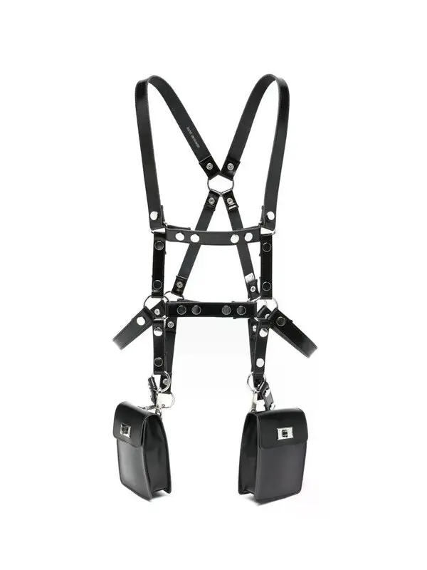 Junya Watanabe X Comme Des Garçons Harness-style Leather Mini Bag