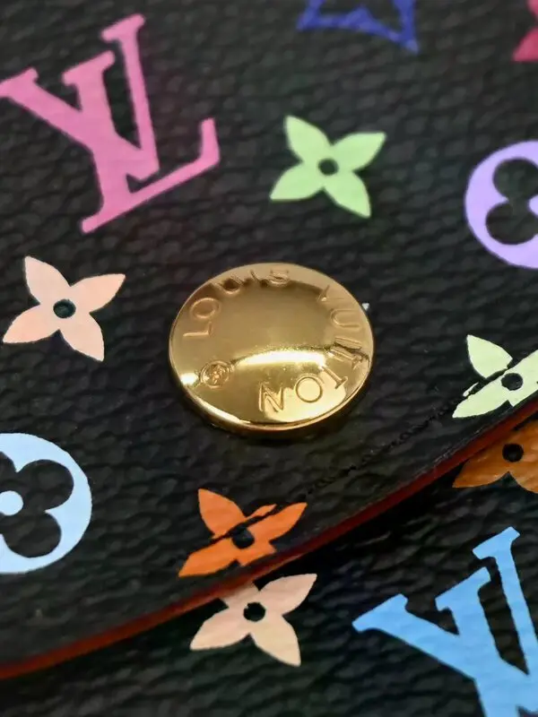 LOUIS VUITTON Monogram Multicolor Enveloppe Cartes De Visite Cardholder