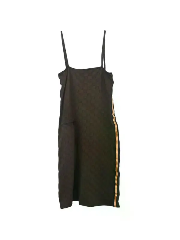 Fendi Zucchino-printed Fitted Mini Dress