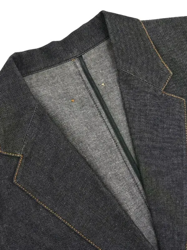 Gucci 2000 Notched-lapel Denim Jacket