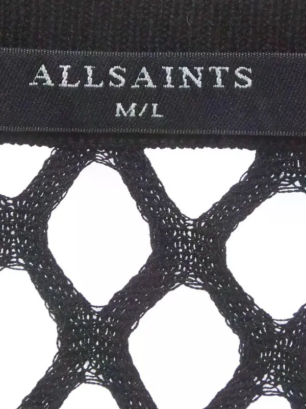 ALLSAINTS Cut-out Sheer Top