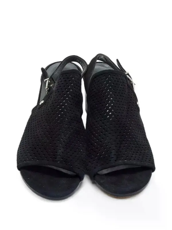 STUART WEITZMAN Perforated Slingback Sandals