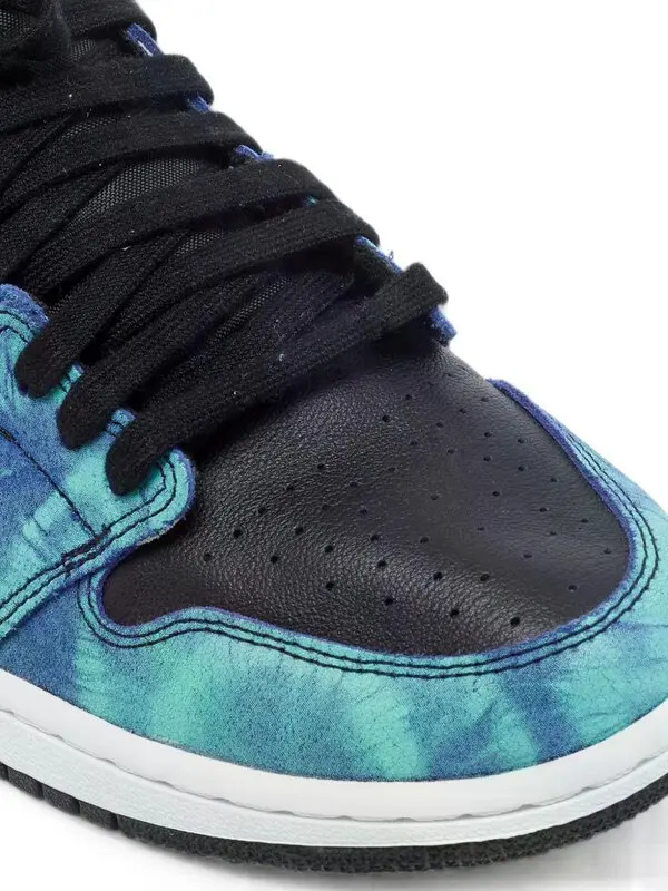 JORDAN Air 1 Retro Tie Dye Lace-up Sneakers - Blue