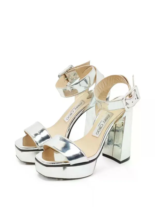 JIMMY CHOO Gaia Platform Sandals