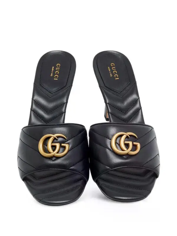 Gucci Gg Marmont Quilted Sandals