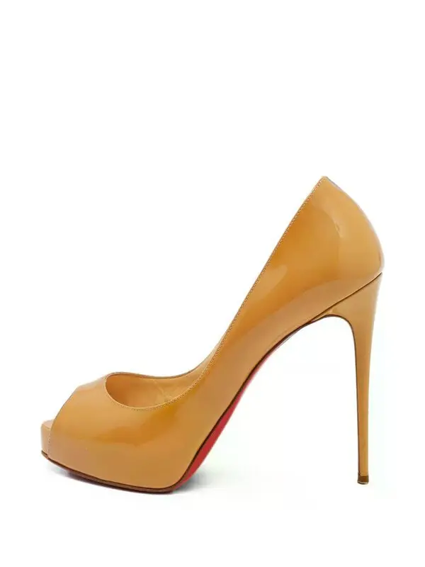 CHRISTIAN LOUBOUTIN Very Prive Peep-toe Pumps