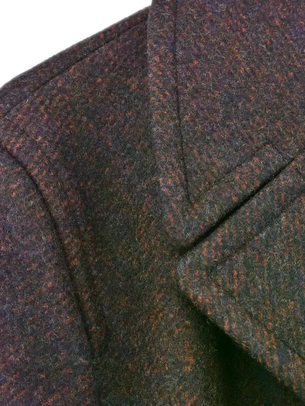 Celine Button-up Patch-pocket Coat
